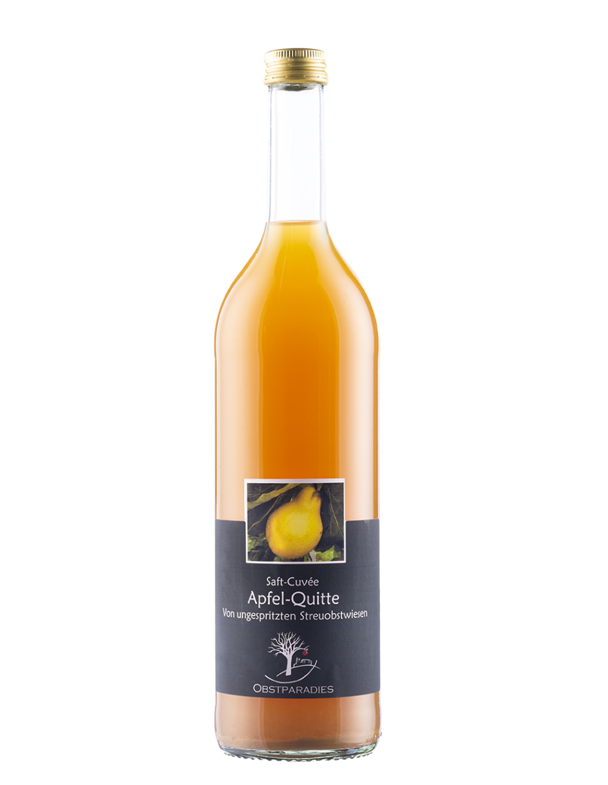 Saft-Cuvée “Apfel-Quitte” 750ml – Obstparadies Staufen